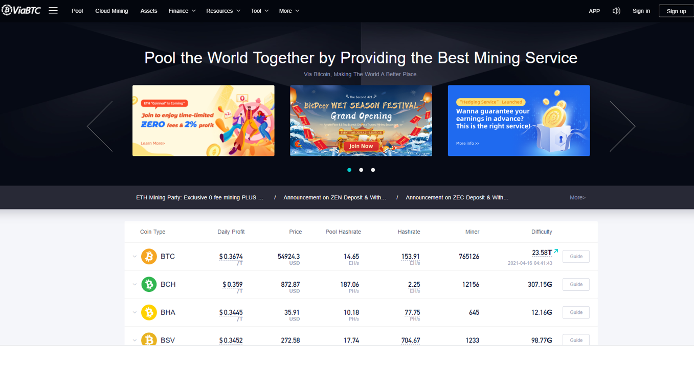【たった20分で始められる！】ViaBTCの使い方とマイニングの始め方を解説 – Crypto BLOG
